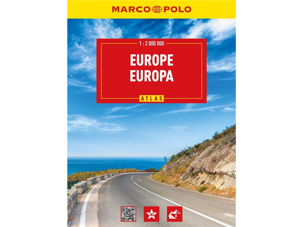 Evropa atlas MP 1:2mio, 2025 - kartografija.si